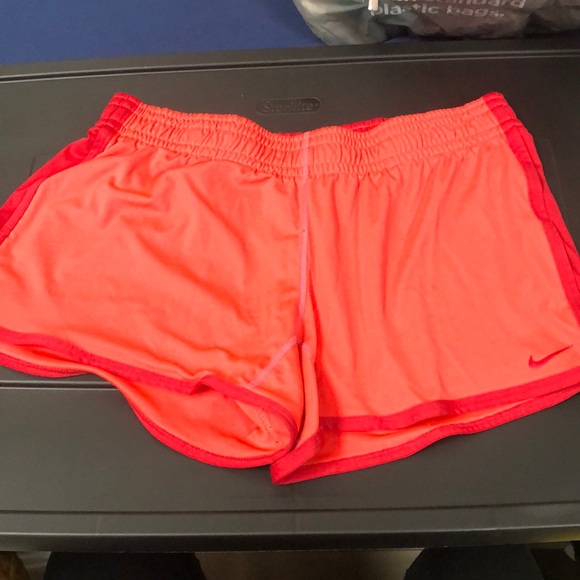 Nike | Shorts | Nike Red Running Shorts Gently Used Size M | Poshmark